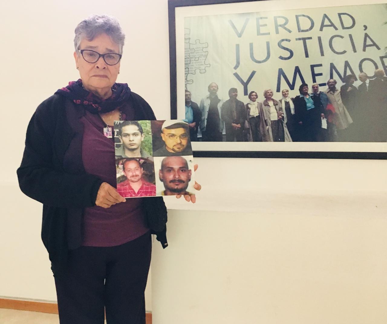 La activista mexicana por los derechos humanos María Herrera Magdaleno ...